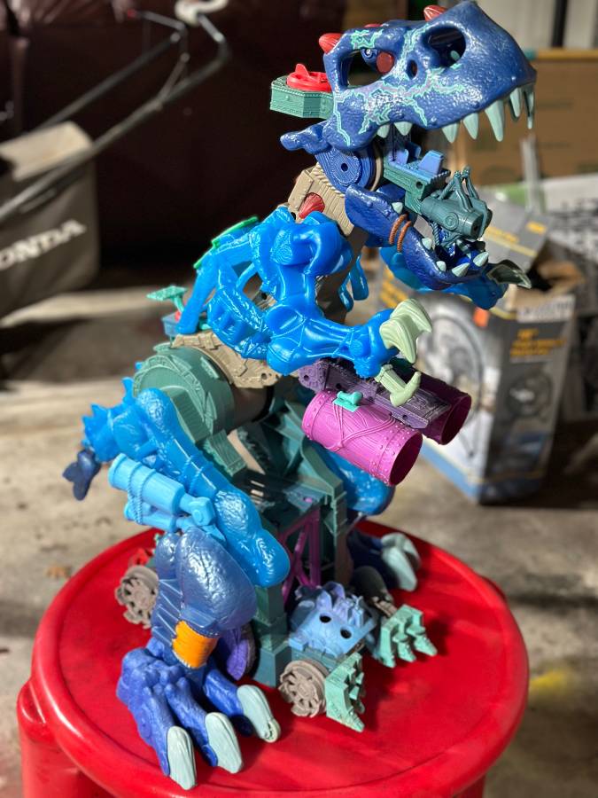 Fisher-Price Imaginext Ultra T-rex Stomping,Roaring, Walking, lights ...