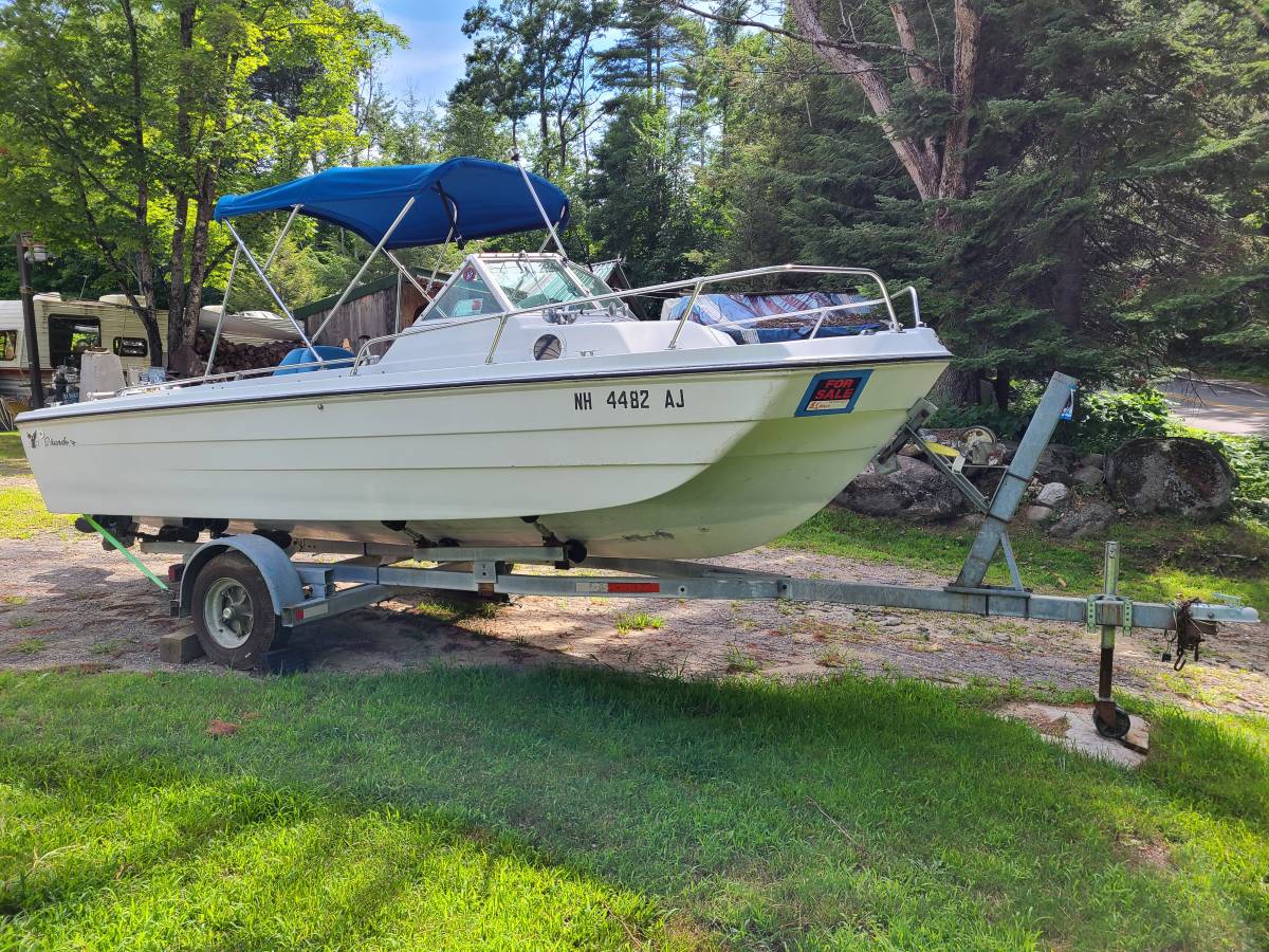 1969 Thunderbird Comanche boat with motor and trailer | Looknet